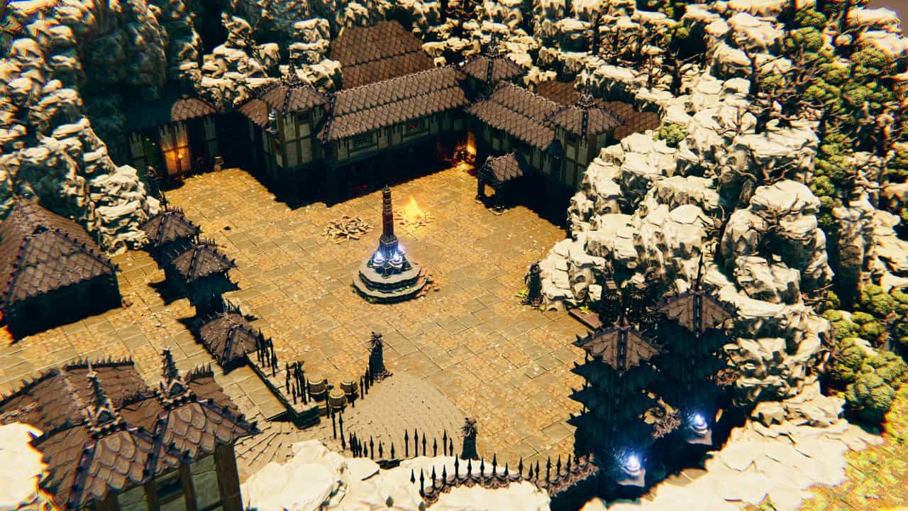 a small strange settlement ( with cavern) - Tales Tavern
