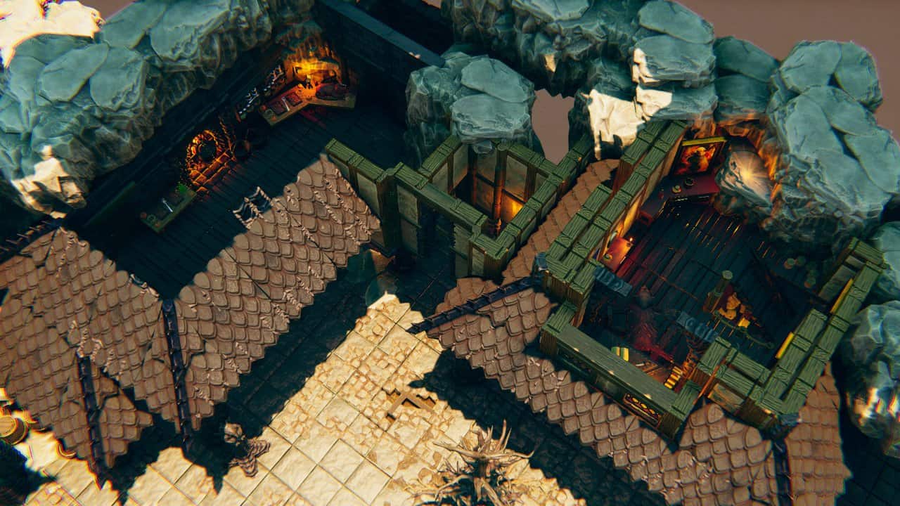 a small strange settlement ( with cavern) - Tales Tavern