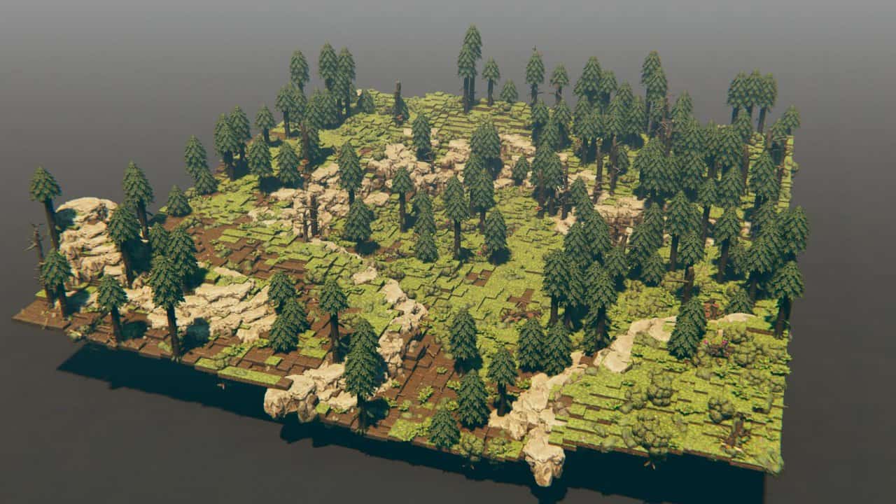 Forest Gully - Encounter Map - Tales Tavern