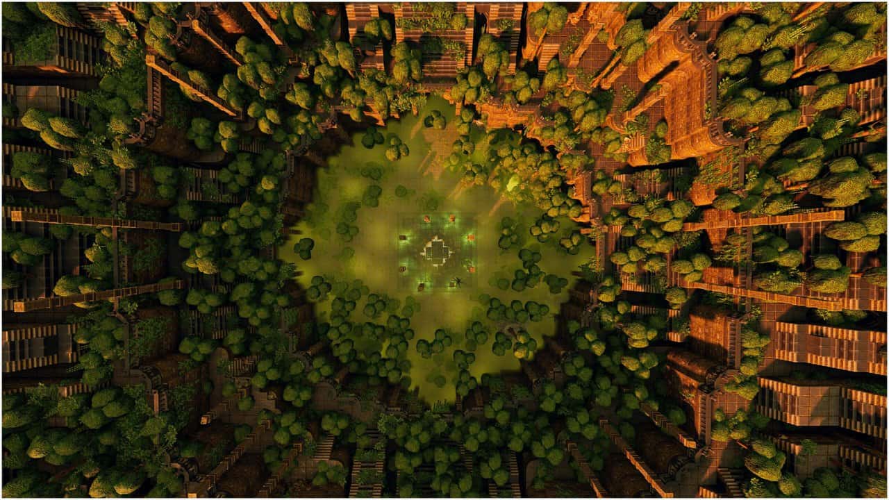 🌱 EARTH ARENA - Dimension 20: The Seven Battlemap - Tales Tavern