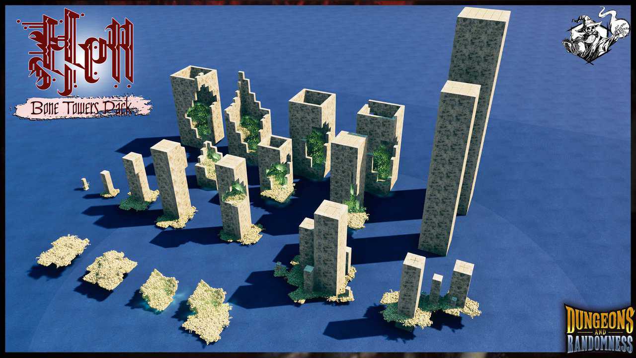Bone Towers Pack - HELL - Tales Tavern