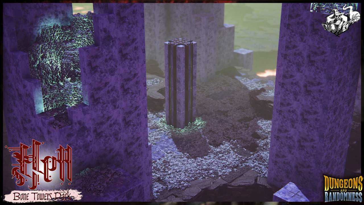 Bone Towers Pack - HELL - Tales Tavern