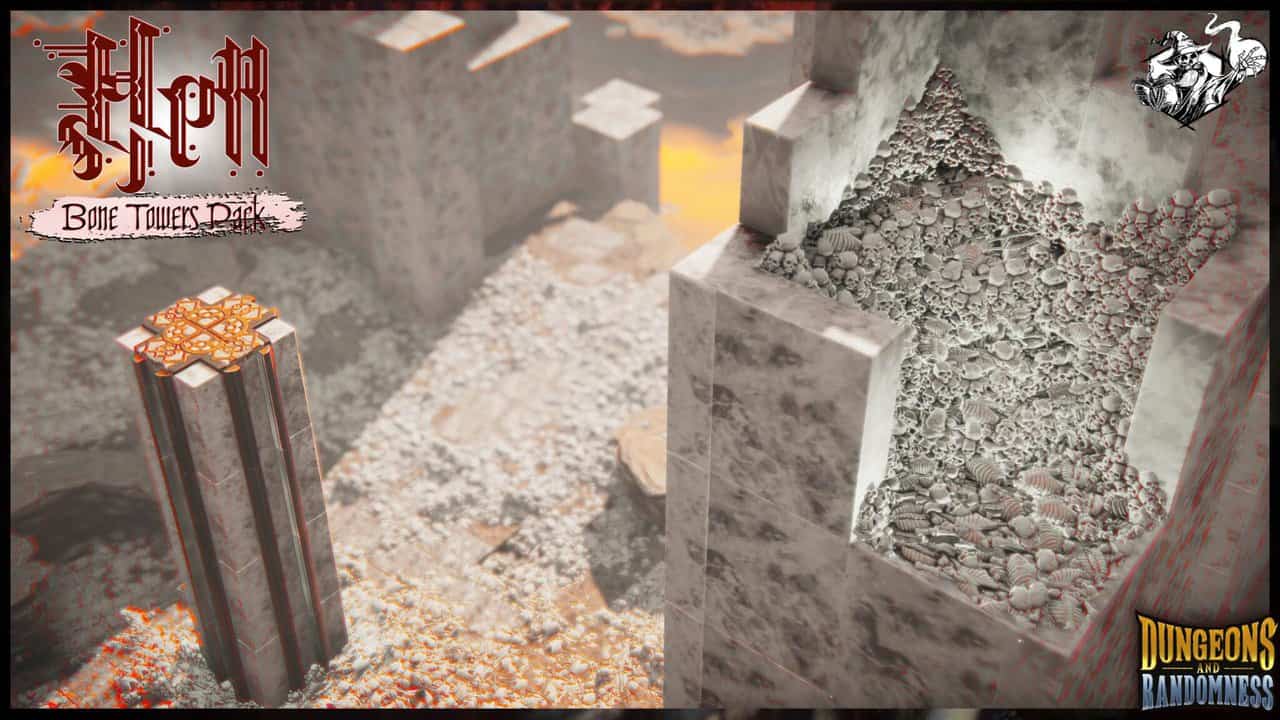 Bone Towers Pack - HELL - Tales Tavern