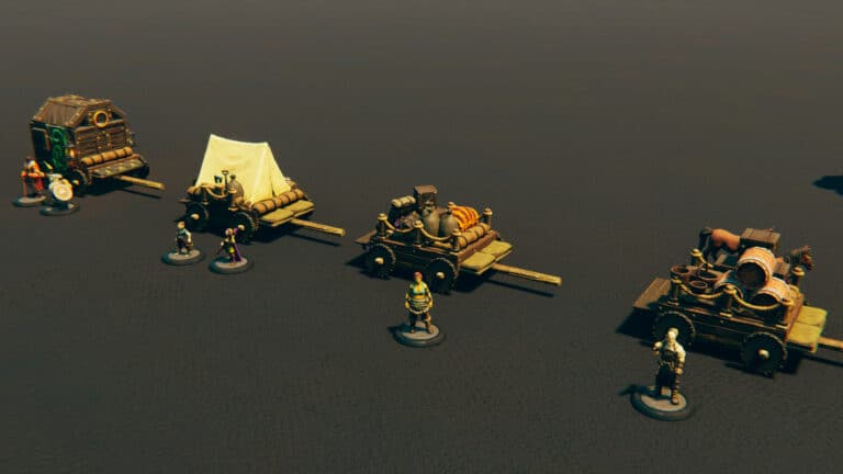 Forrest Road and Caravan Carts - Tales Tavern