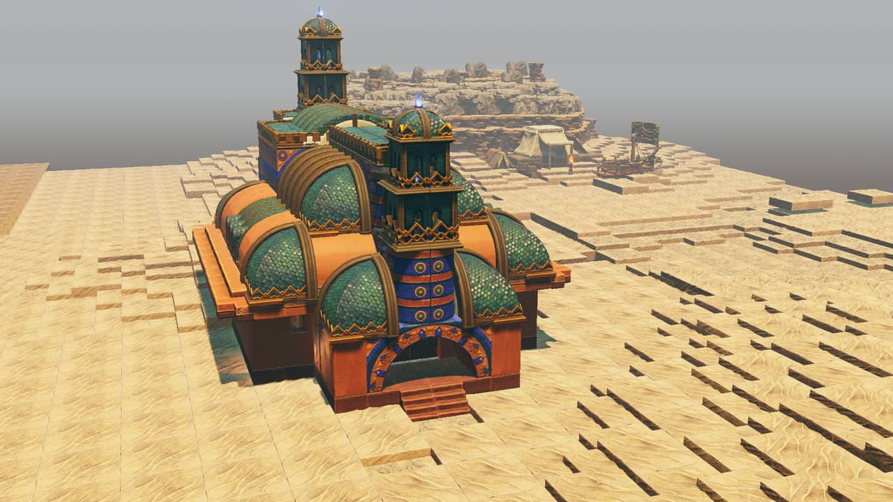 Merchant Wizard's Desert Outpost - Tales Tavern