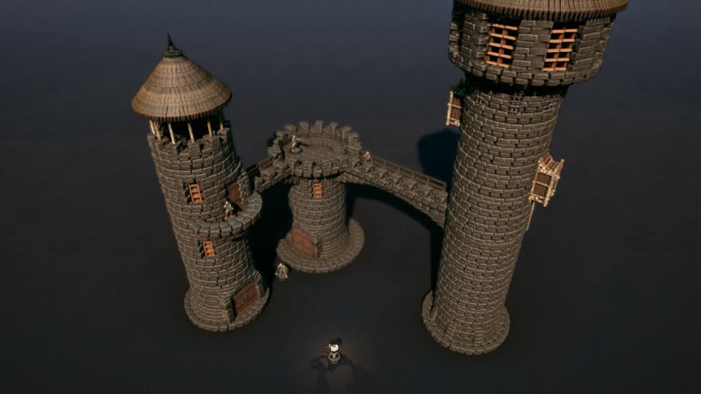 Modular circular tower 4x4 - base - Tales Tavern