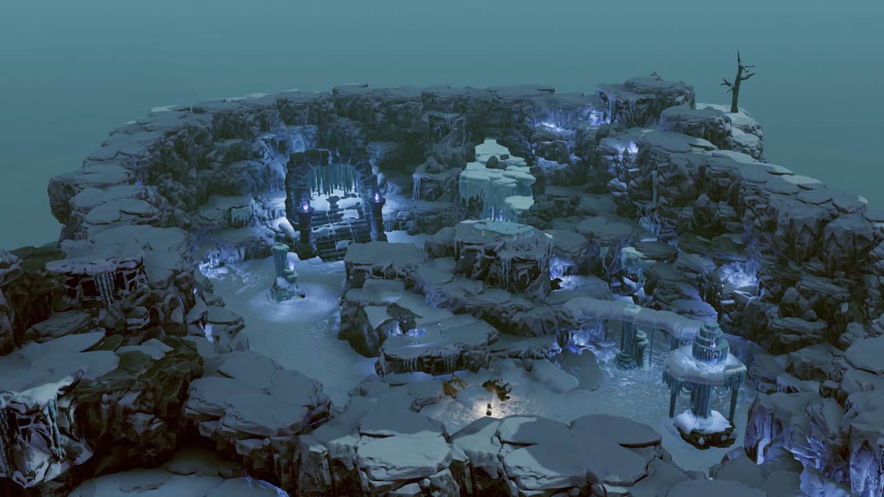 White Dragon's Lair/Elemental cold portal - Tales Tavern