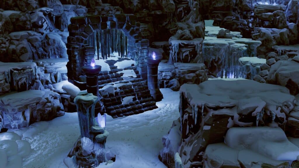 White Dragon's Lair/Elemental cold portal - Tales Tavern