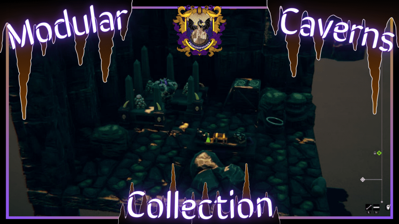 Modular Caverns Collection (corner rooms) - Tales Tavern