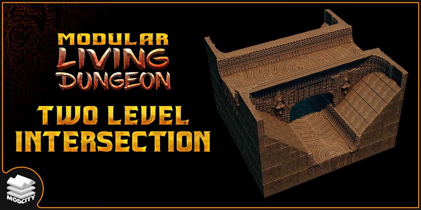 🐙 Living Dungeon - DUAL LEVEL INTERSECTION - Tales Tavern