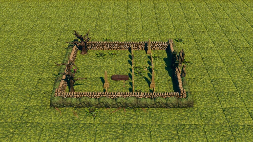 Small Village Graveyard Slab - Tales Tavern