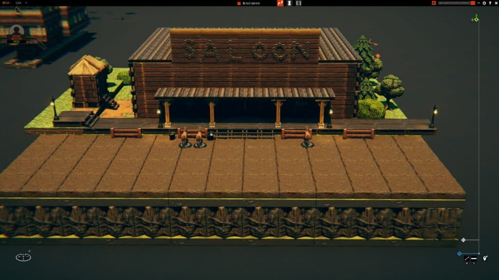 Simple Old Western Style Building - Tales Tavern