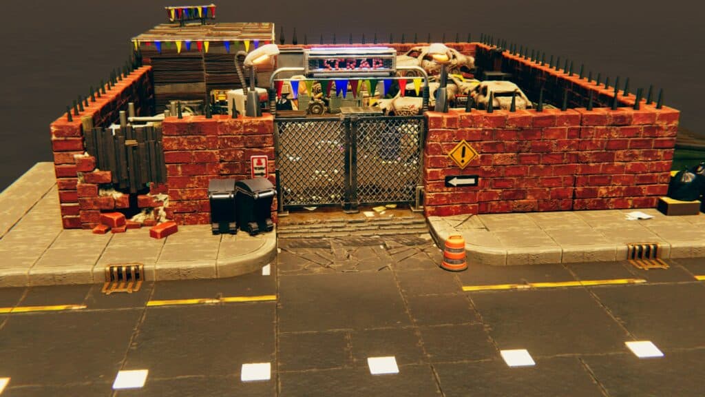 a small back street scrap yard, - Tales Tavern