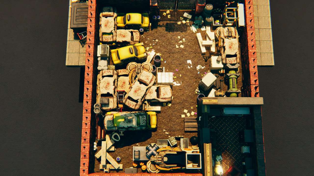 a small back street scrap yard, - Tales Tavern