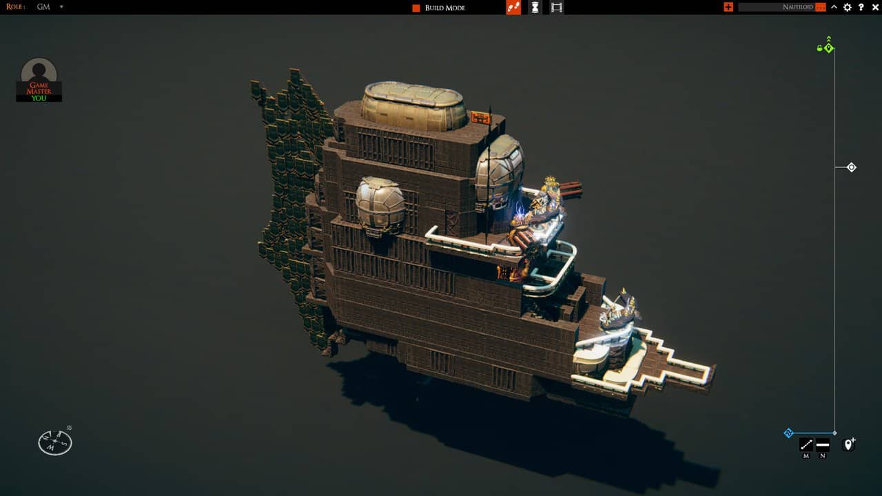 Mind Flayer Spelljammer ship - Nautiloid - Tales Tavern