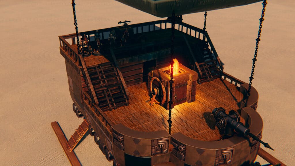 Dragon Cult Airship - Tales Tavern
