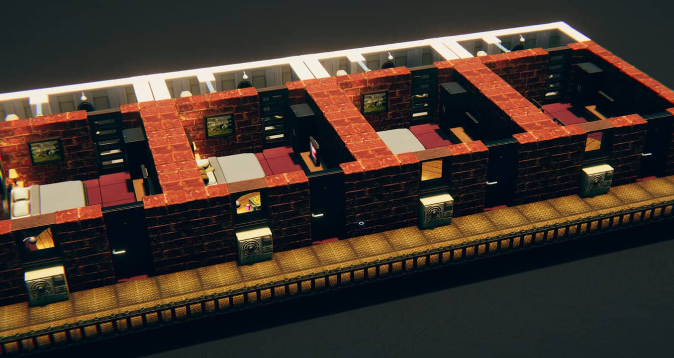 Small block of Hotel rooms - Tales Tavern