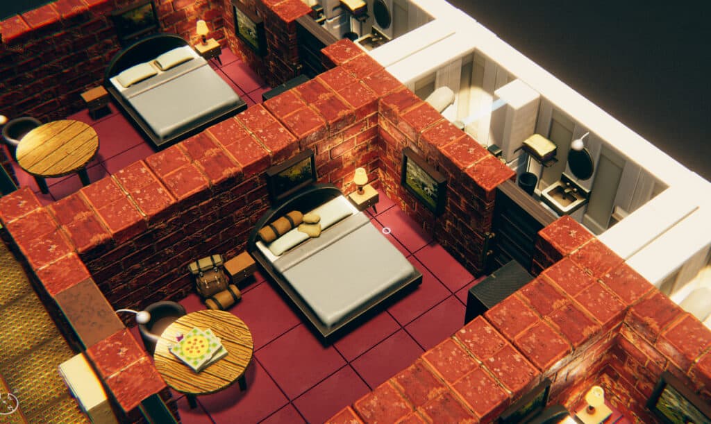 Small block of Hotel rooms - Tales Tavern