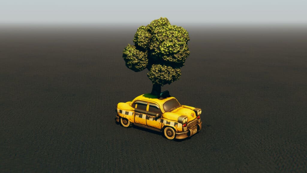 Sci Fi Vehicle - Economy friendly Car "Treecar" - Tales Tavern