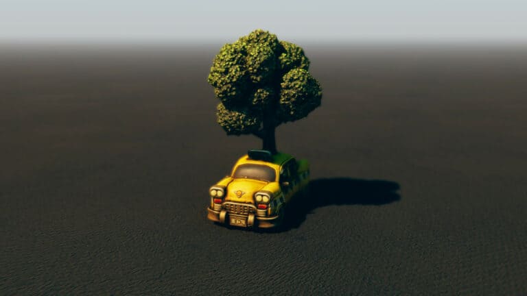 Sci Fi Vehicle - Economy friendly Car "Treecar" - Tales Tavern