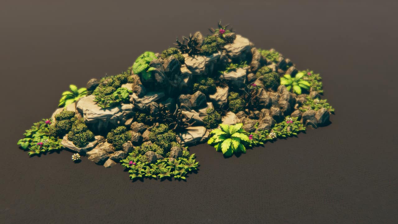Rocky Outcrop - Medium/Large Gray - Tales Tavern