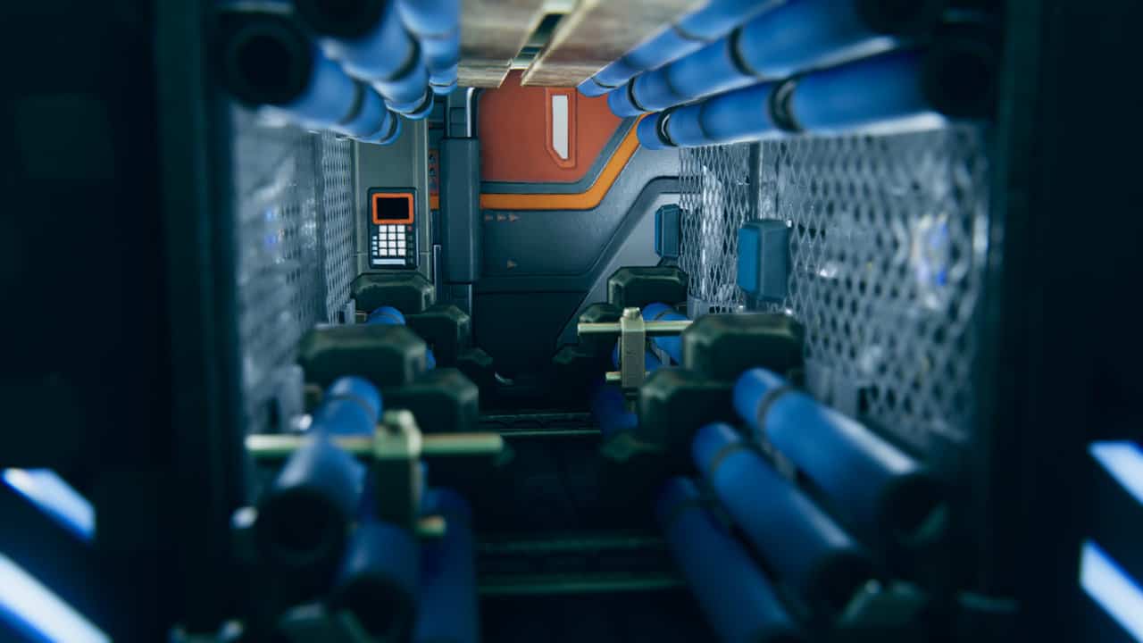 Alien RPG Nostromo inspired corridors - Tales Tavern