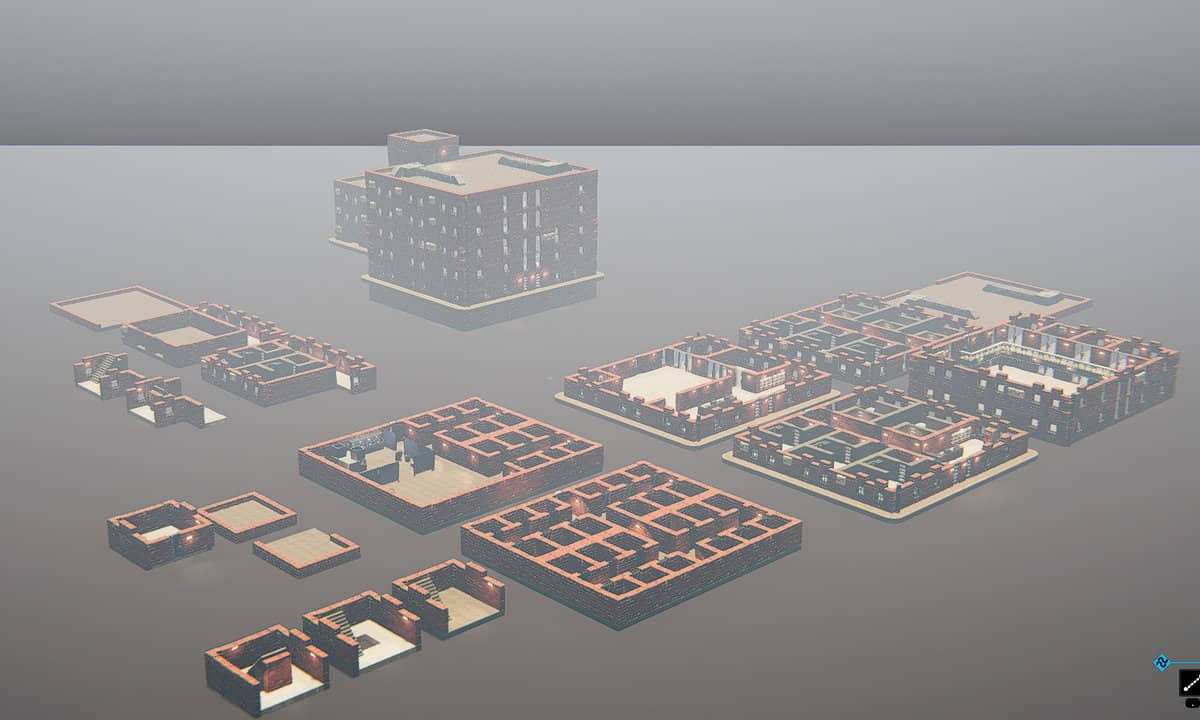 Modular brick building - Tales Tavern