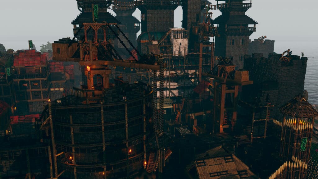 [HD] Fortress on Shore [320k+ Assets / 500+ hours / Largest custom ...