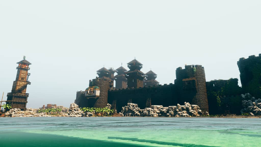 [HD] Fortress on Shore [320k+ Assets / 500+ hours / Largest custom ...