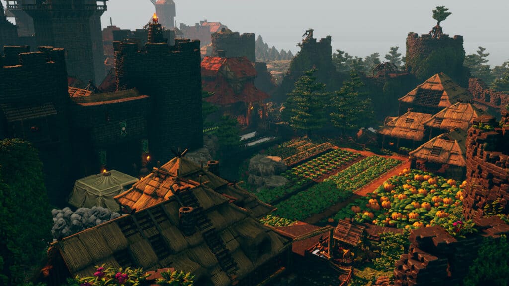 [HD] Fortress on Shore [320k+ Assets / 500+ hours / Largest custom ...