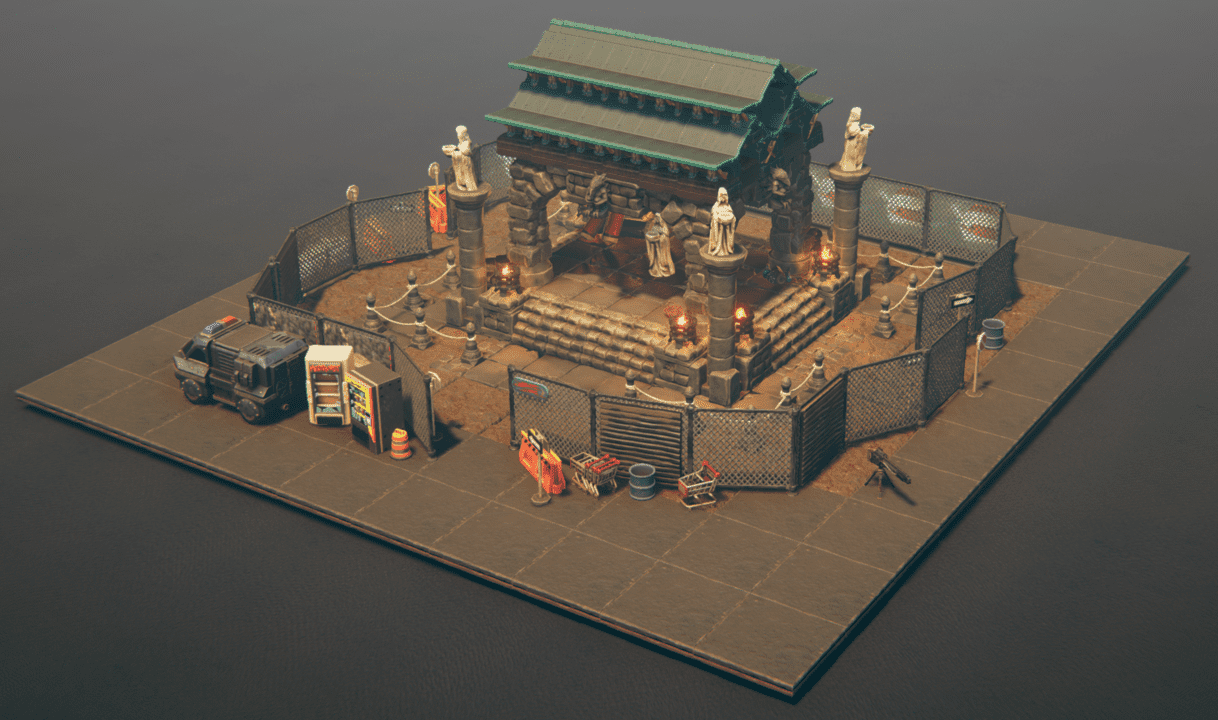 Cyberpunk Shrine - Tales Tavern