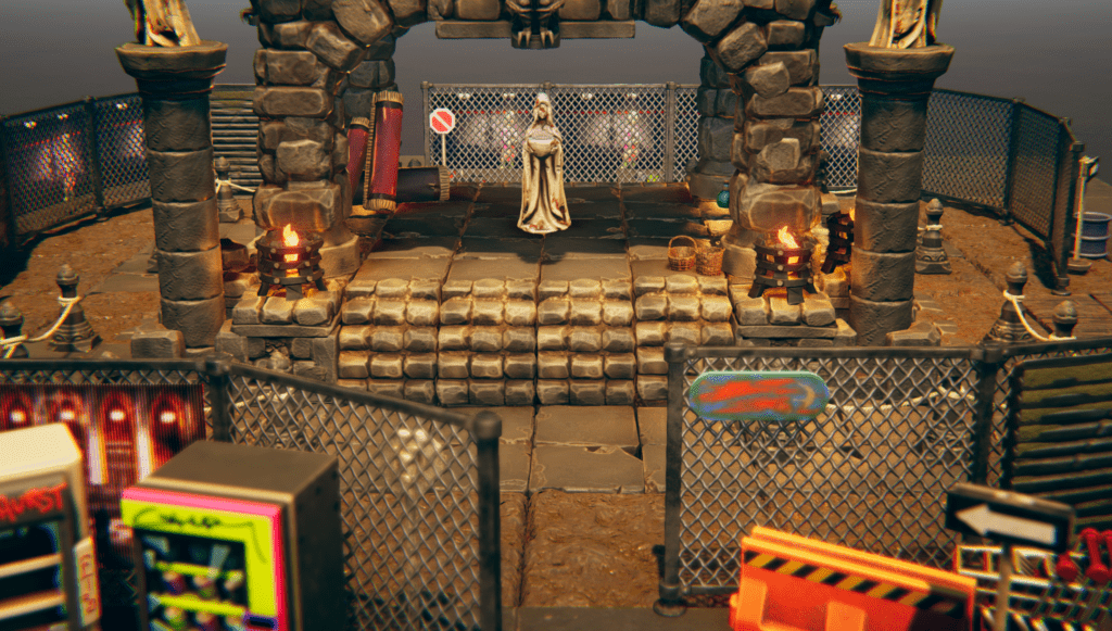 Cyberpunk Shrine - Tales Tavern