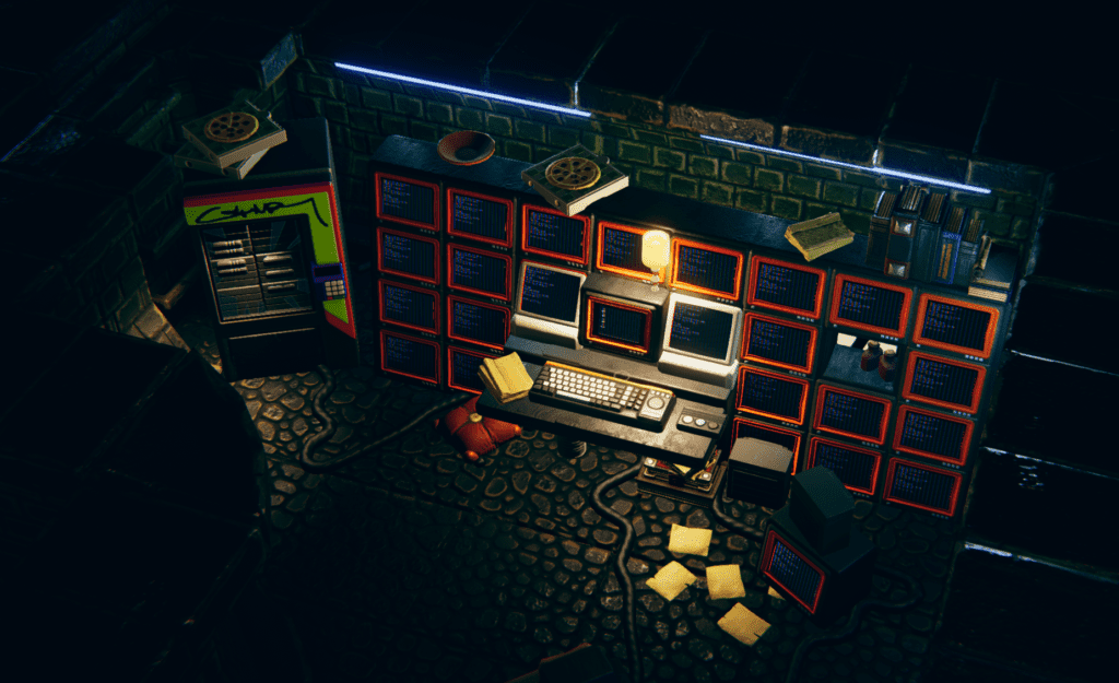 Pyro Cyberpunk Cyberden - Tinker's Toy Store - Tales Tavern