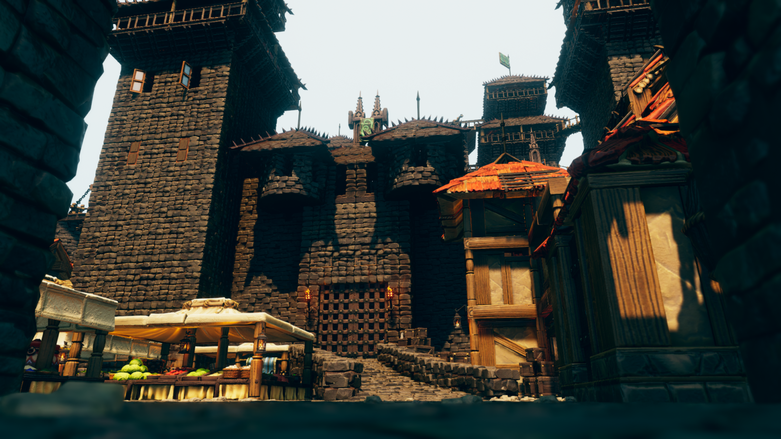 [Largest Talespire Board ever, 320k+ Assets] Fortress on Shore with ...