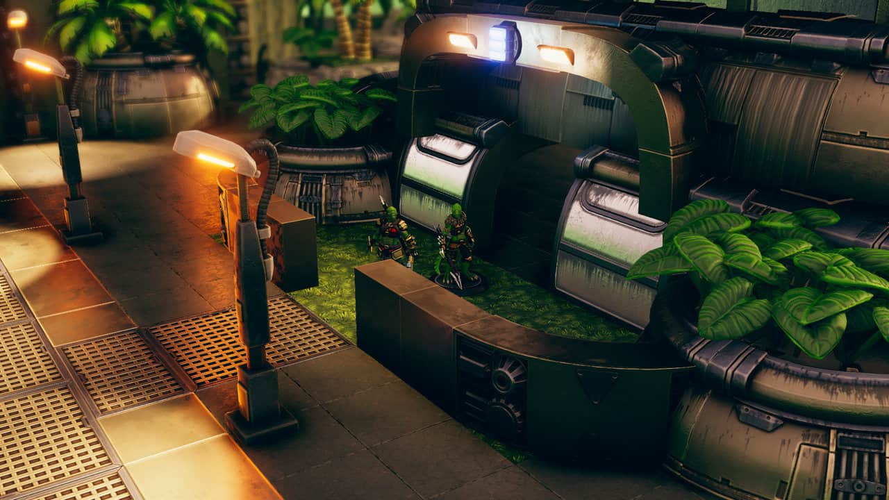 Sci-Fi City, New Saurre Upper Terrarium - Tales Tavern