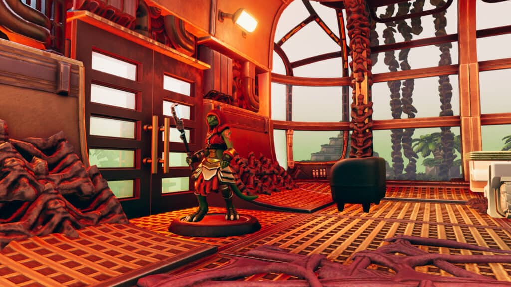 Sci-Fi City, New Saurre Upper Terrarium - Tales Tavern