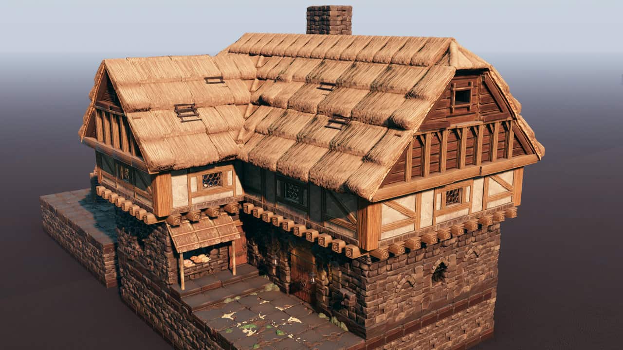 Butcher's shop & home – Medieval Fantasy City Module - Tales Tavern