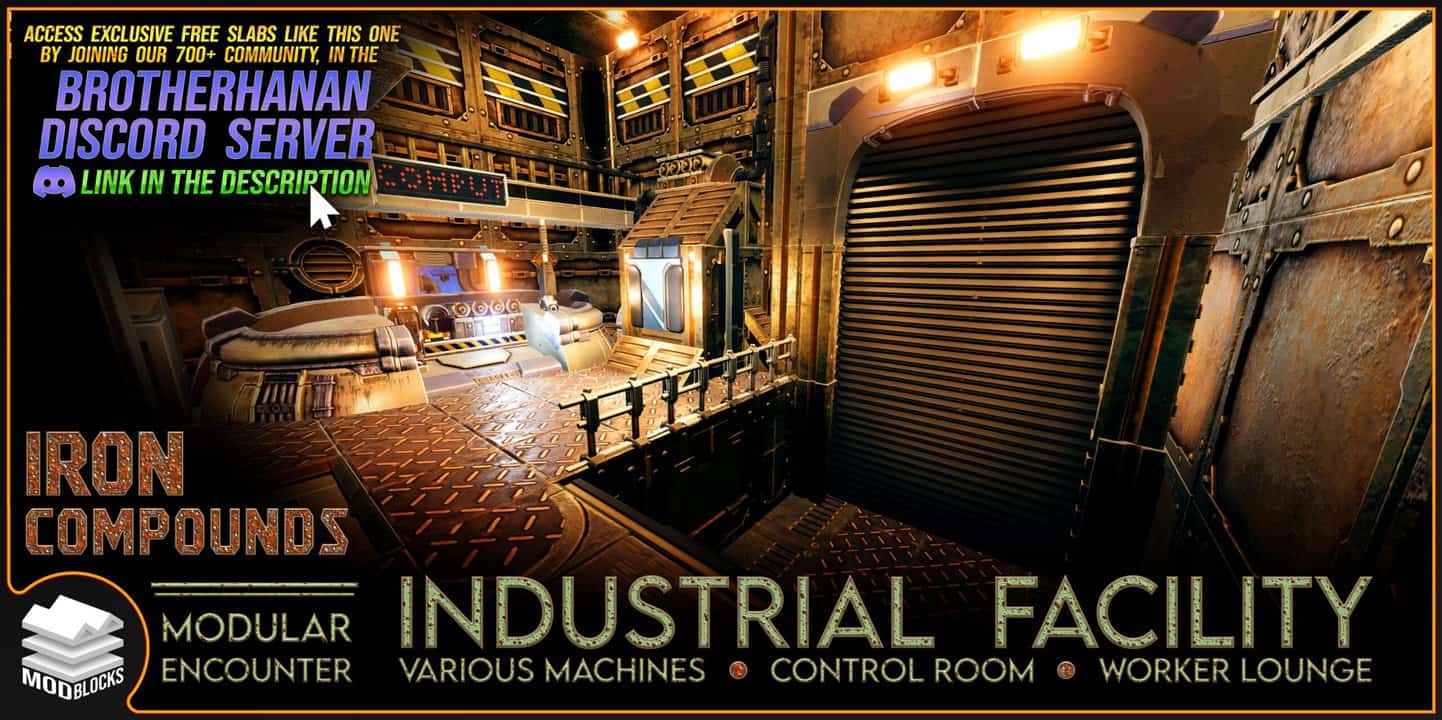 🎥ModBlocks: StarShip Corridors - SECURITY STATION - Tales Tavern