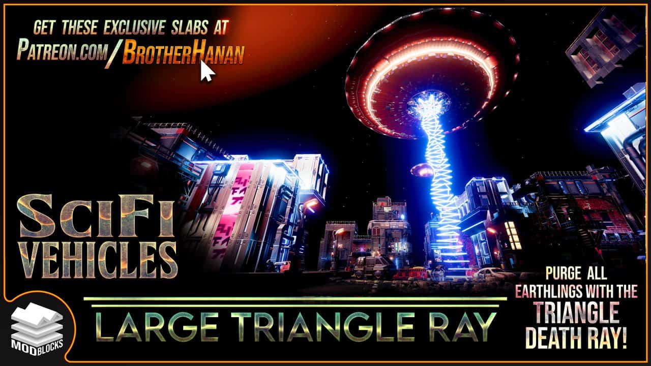 Vehicle - UFO TRIANGLE RAY LARGE - 1853 - Tales Tavern