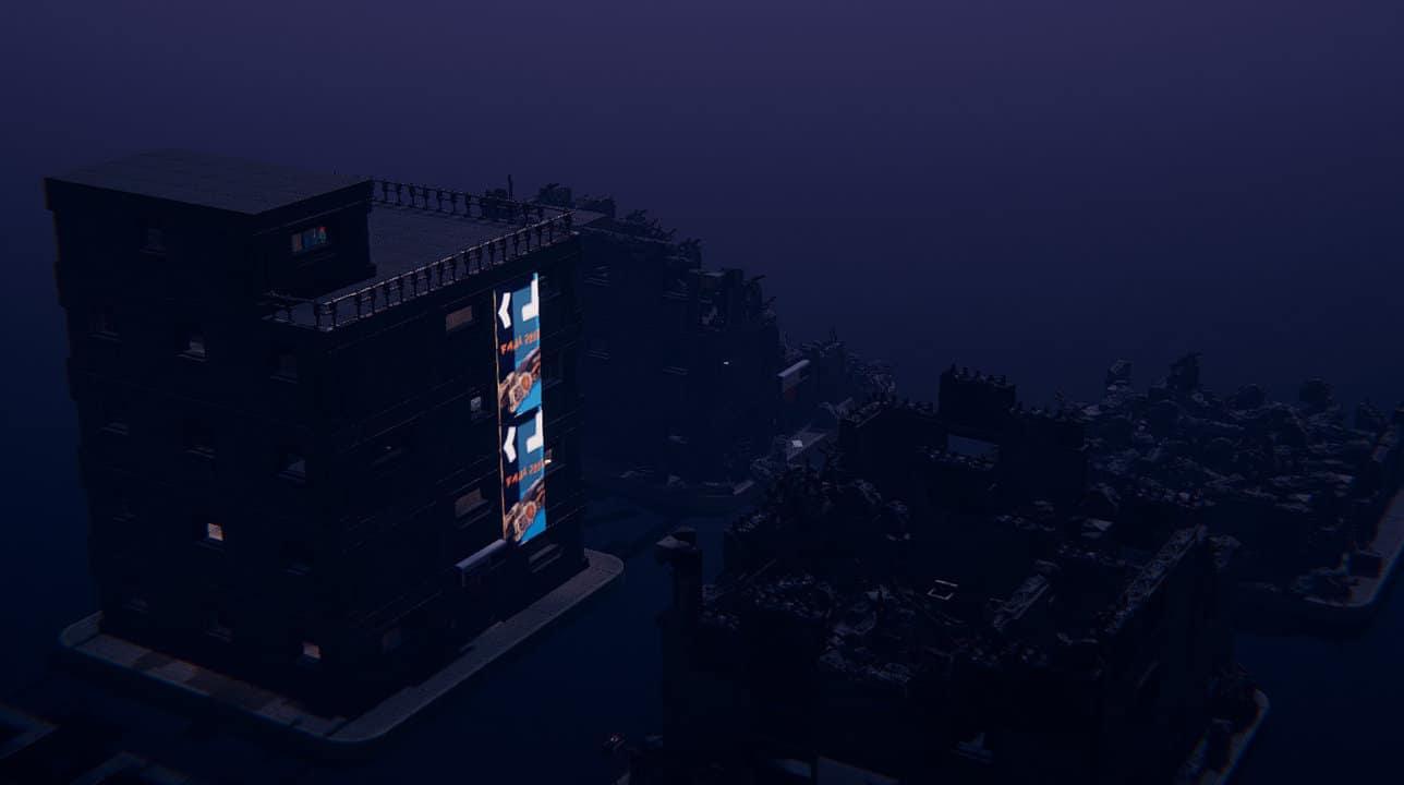 concrete small ruined building (kit) - Tales Tavern