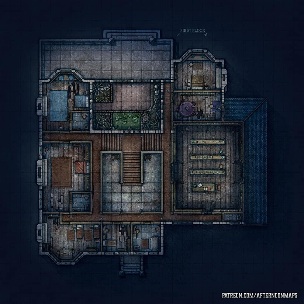 House on the Hill (Afternoonmaps) - Tales Tavern