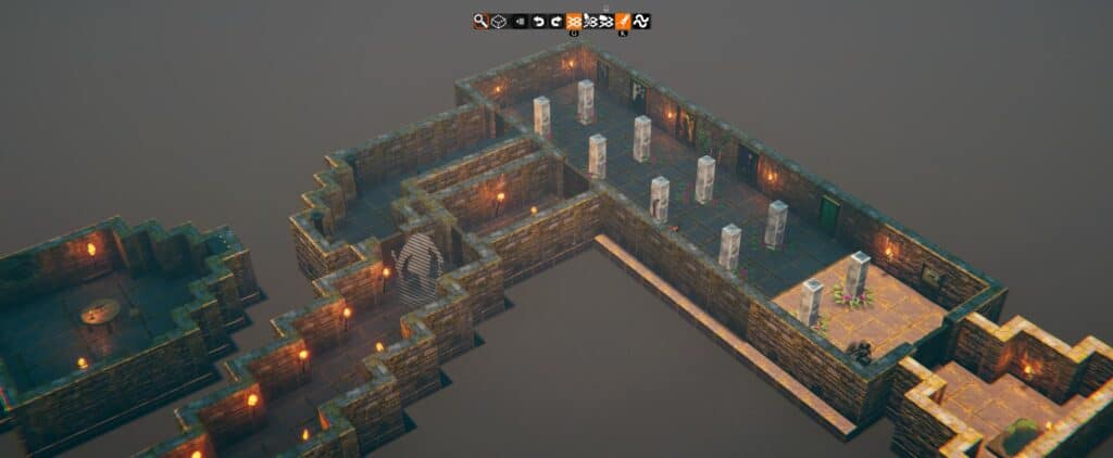 The Dark Tower of Cabilar - Dungeon Level 1 - Tales Tavern