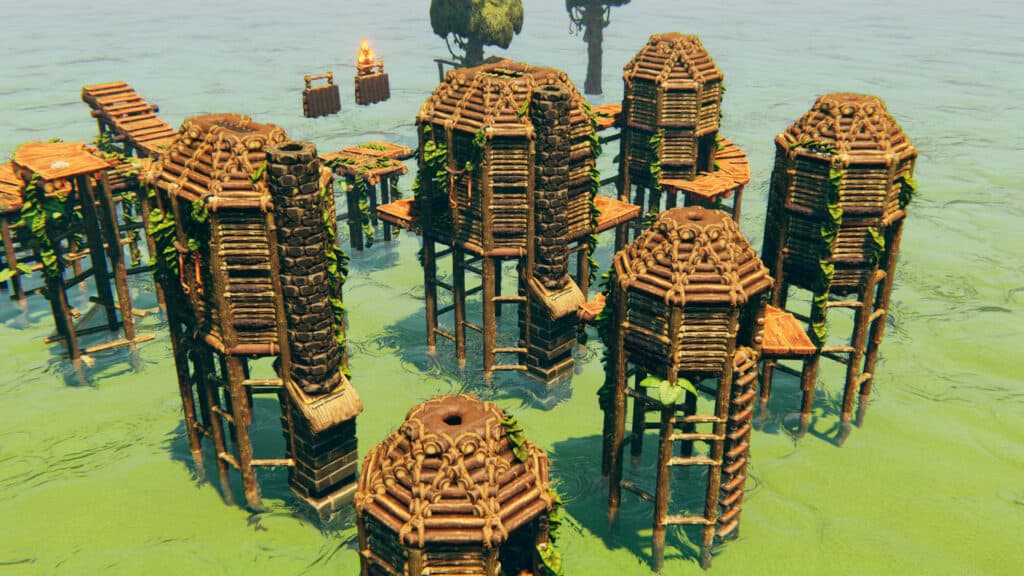 Modular Swamp Huts - Pack 1 - Tales Tavern