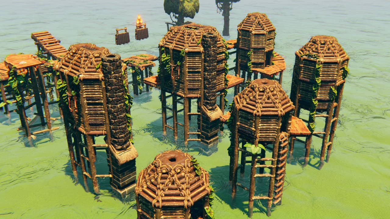 Modular Swamp Huts - Pack 1 - Tales Tavern