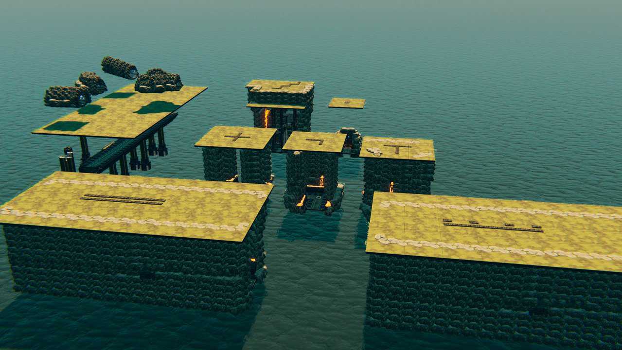 Improved Modular Deep Roads Tileset - Tales Tavern