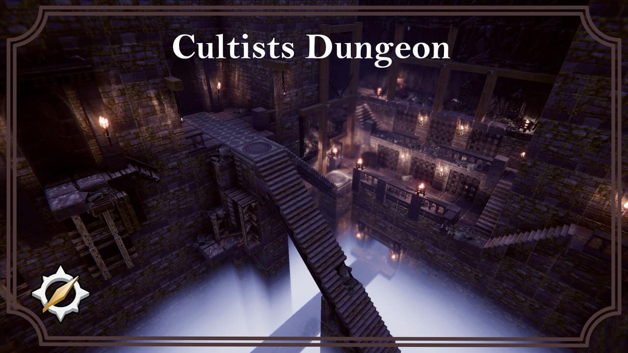 Cultists Dungeon (& Temple + underground secret!) - Tales Tavern