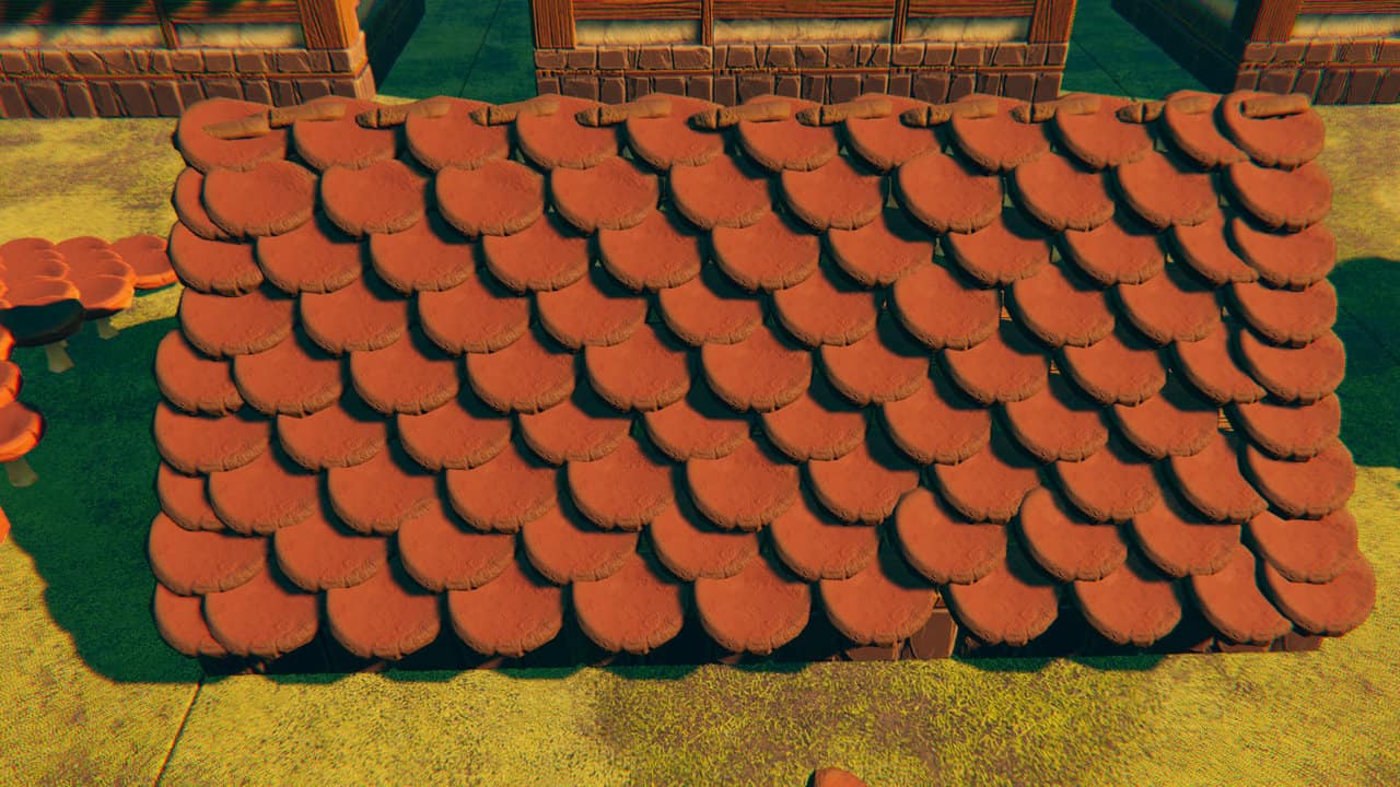 [Tech] Mushroom Roof Tiles - Tales Tavern