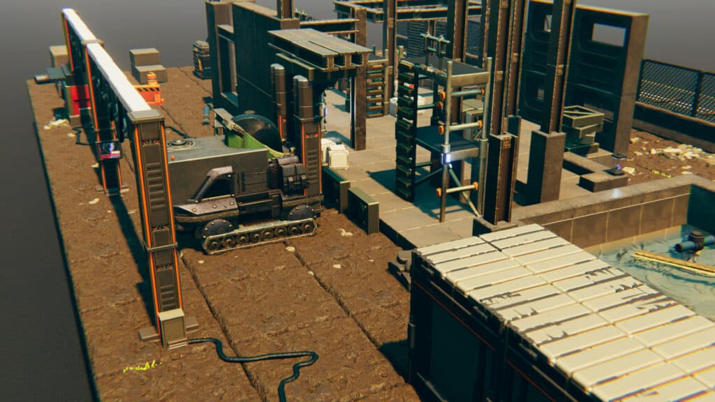 Cyberpunk - small construction site - Tales Tavern