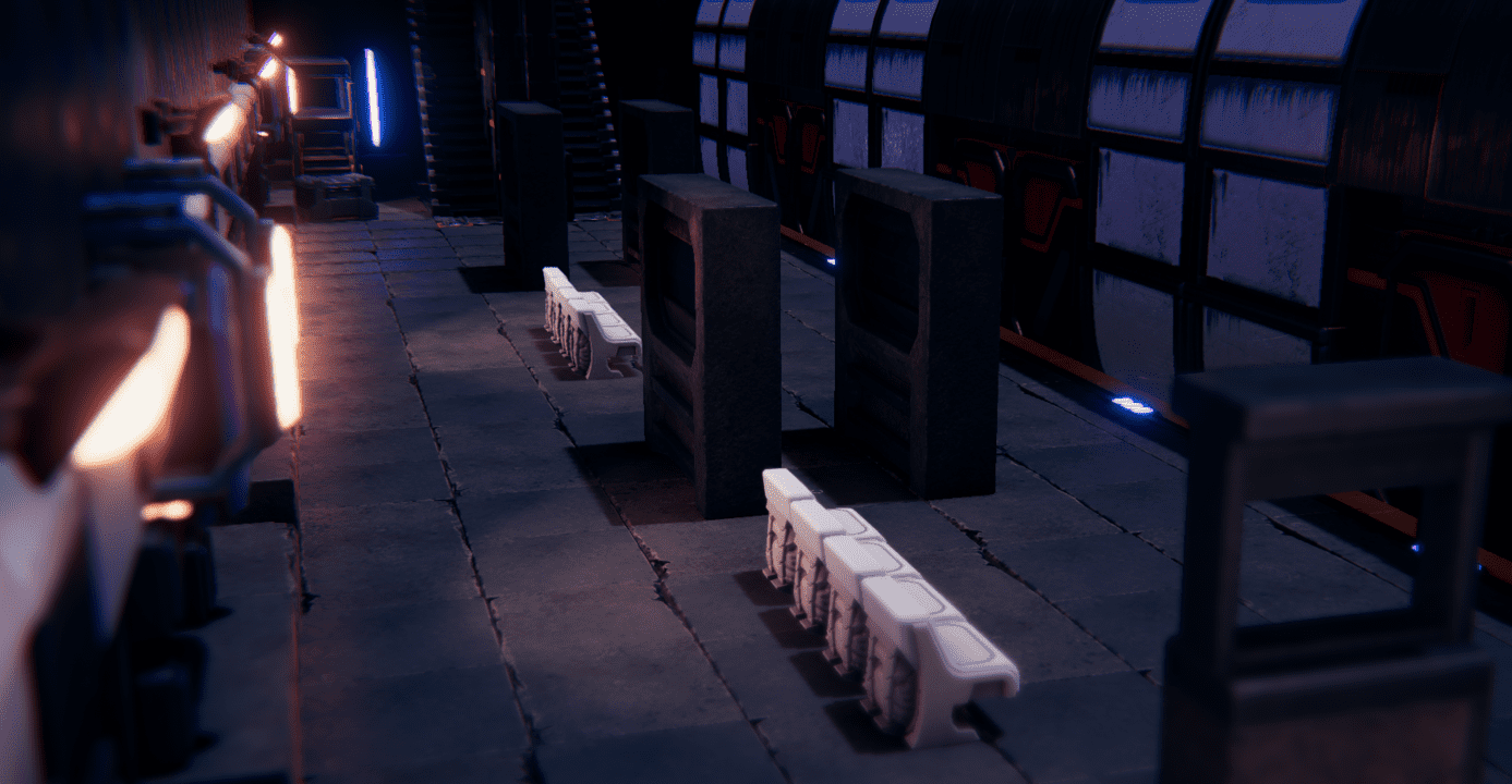 Metro hallway - Tales Tavern