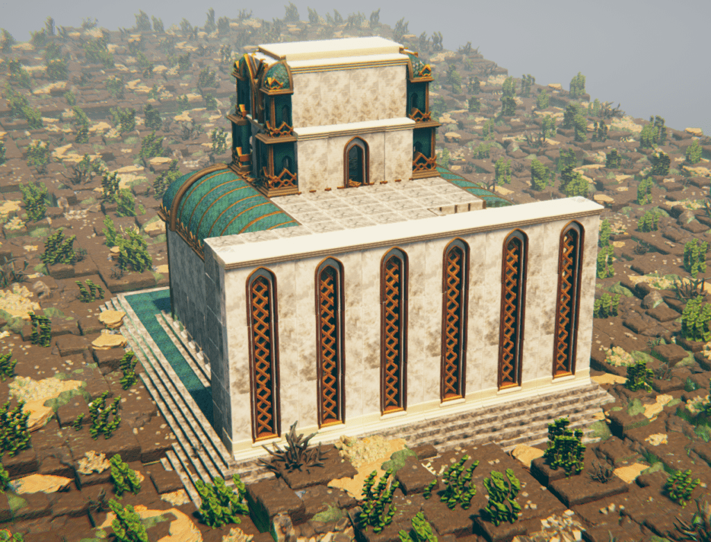 Underwater with a temple - Tales Tavern